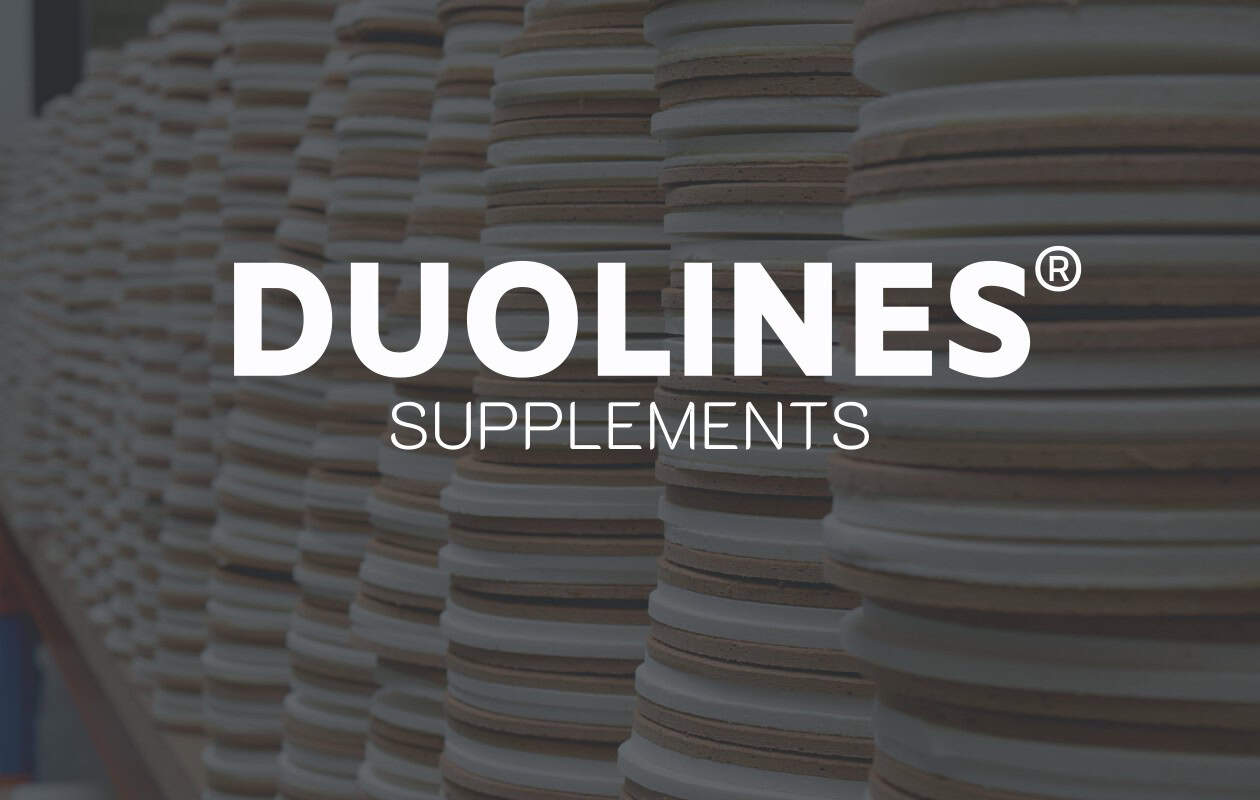 Duoline - voorgelijmd supplement voor orthopedische schoenen